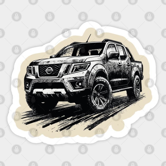 Nissan Frontier - Nissan - Sticker | TeePublic