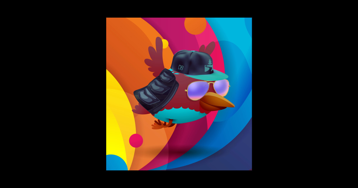 Plugg Drippy Birdz - Bird - Sticker | TeePublic