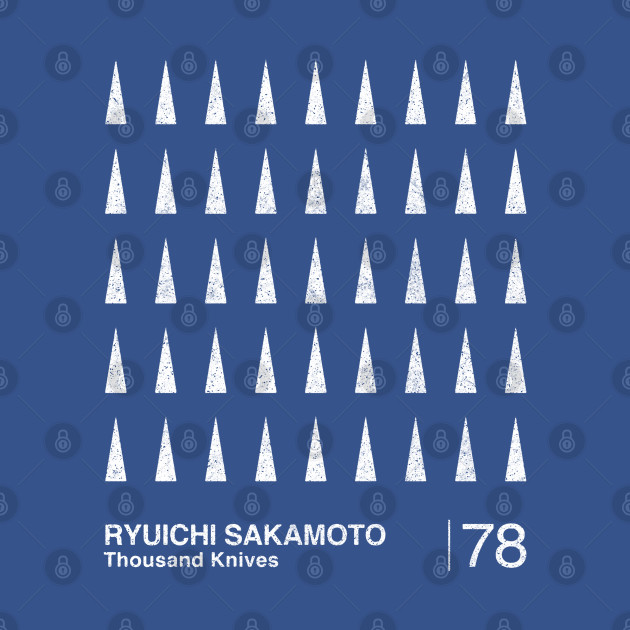 Thousand Knives / Minimalist Graphic Design Fan Artwork - Ryuichi ...