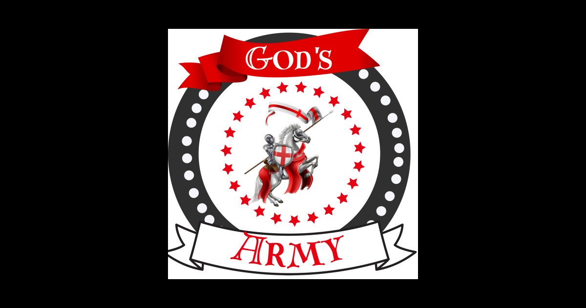 God's Army - Gods Army - Sticker | TeePublic