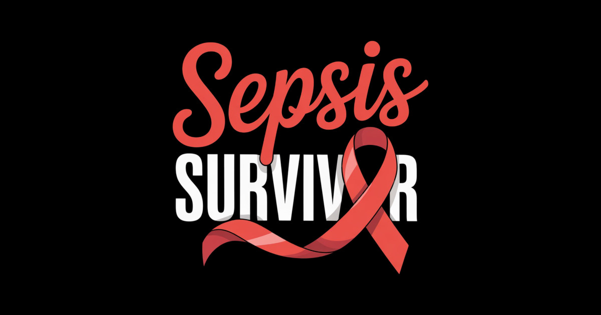 Sepsis Awareness - Red Ribbon - Sepsis Survivor - Sepsis Awareness ...