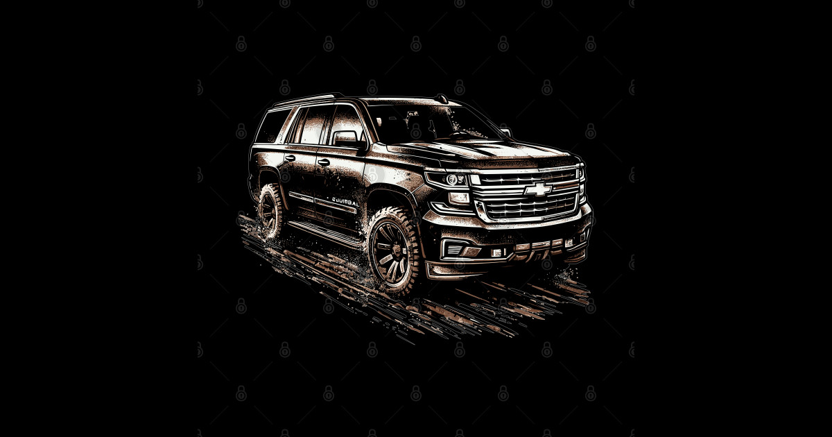 Chevrolet Suburban - Chevrolet Suburban - Sticker | TeePublic