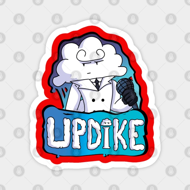 Fnf Mod character Updike Graffiti - Fnf Updike - Magnet | TeePublic