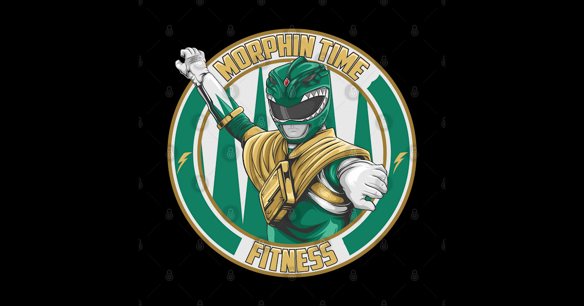 Mtf mmpr green - Power Rangers - Sticker | TeePublic