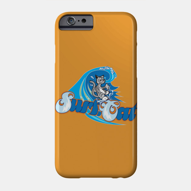 SurfCat - Catlovers - Phone Case | TeePublic