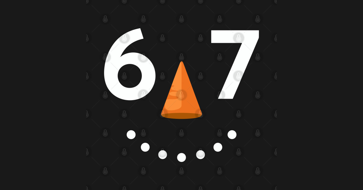 Frosty Vibes 67 Cold Season Meme - 67 Snowman Six Seven - T-Shirt ...