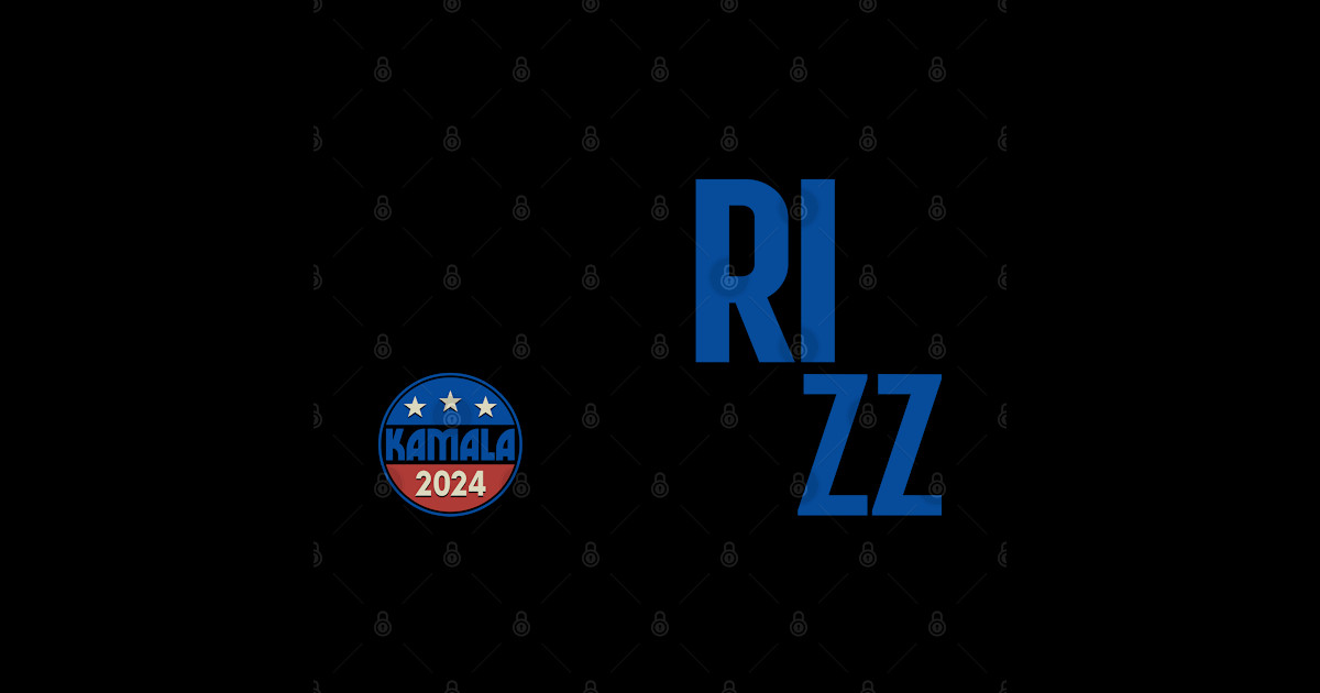 Rizz Kamala Harris Tim Walz Got That Rizz Gen Z Vote '24 - Rizz Kamala ...