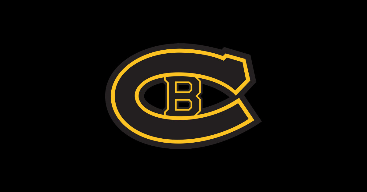 Bruins - Habs logo mashup - Boston Bruins - Magnet | TeePublic