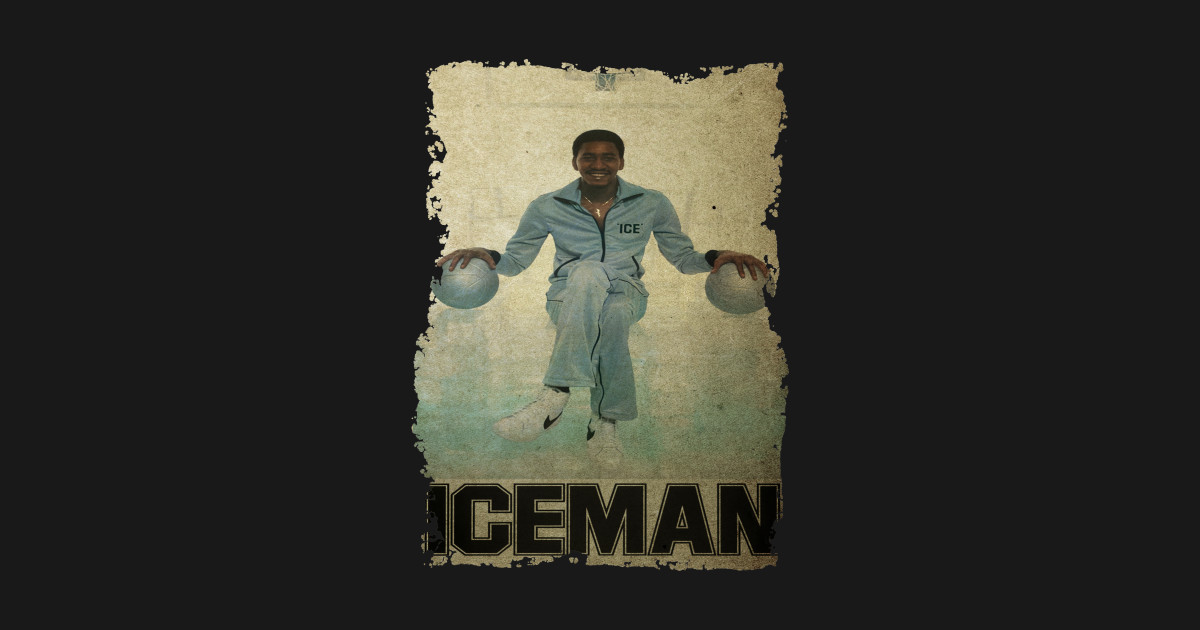 George Gervin Iceman Vintage - Basketball Player - T-Shirt | TeePublic