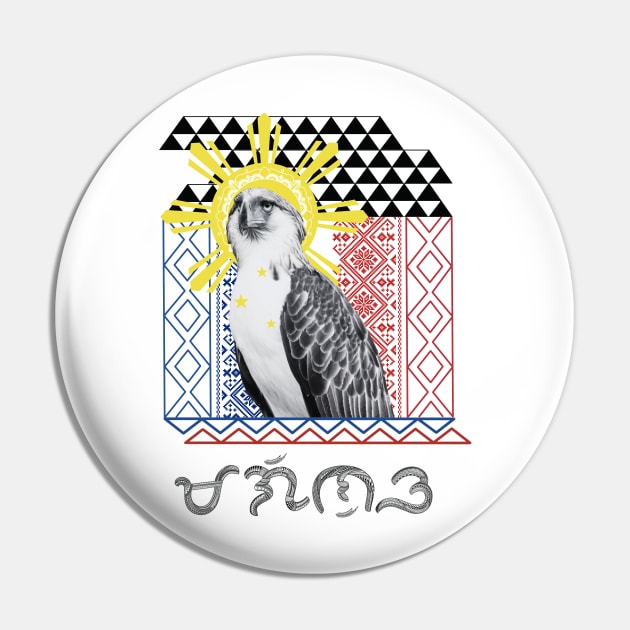 Philippine Eagle / Baybayin word Maginoo (Gentleman) - Philippines Flag ...