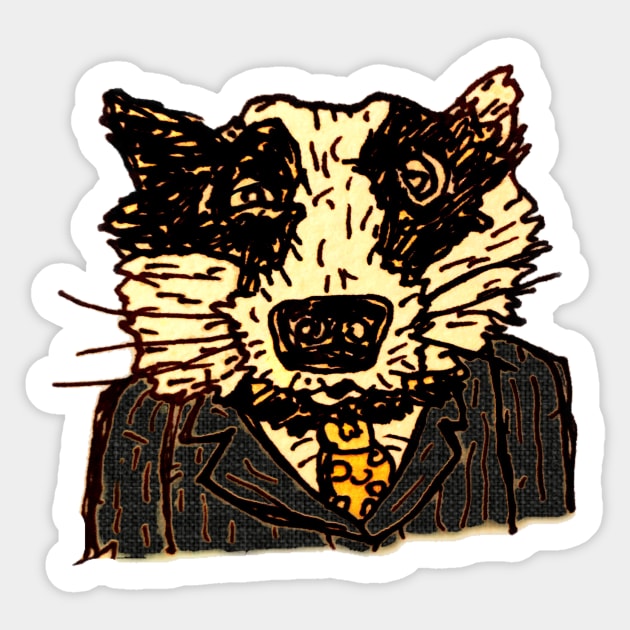 Fantastic Mr Badger - Clive Badger - Sticker | TeePublic
