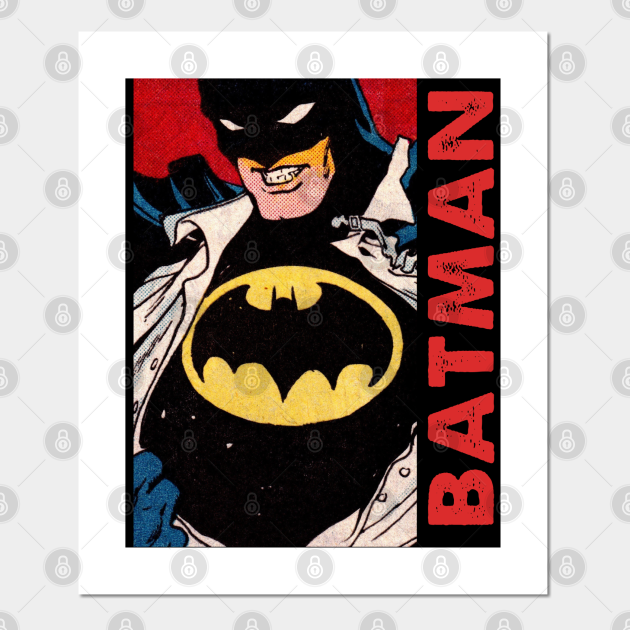 Vintage batman comic - Batman - Posters and Art Prints | TeePublic