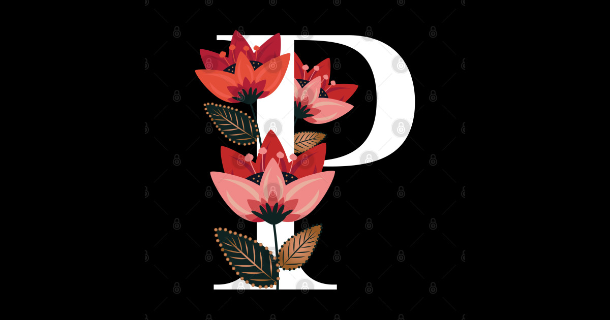 letter gift - Letter P - Posters and Art Prints | TeePublic