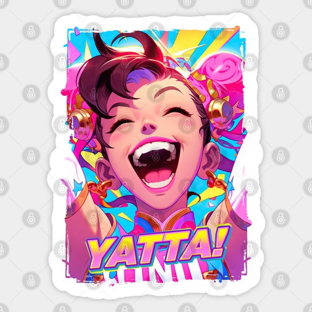 CHUN LI - CHEERFUL YATTA | Street Fighter Gaming Anime Manga Pop Art ...