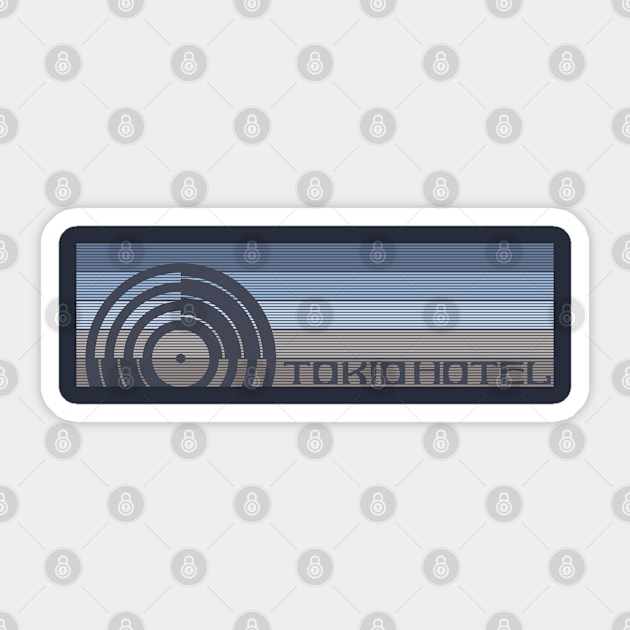 Tokio Hotel Vynil Horizon - Musician - Sticker | TeePublic