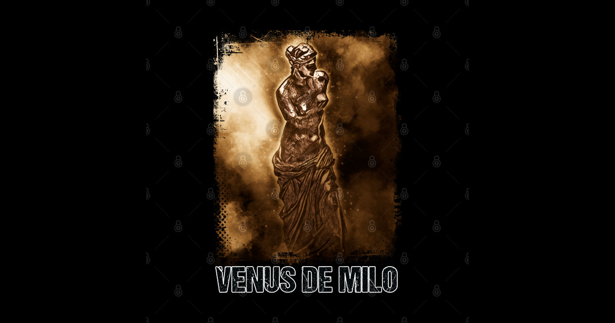 Venus de Milo Greek Goddess Hellenistic period sculpture Abstract Art ...