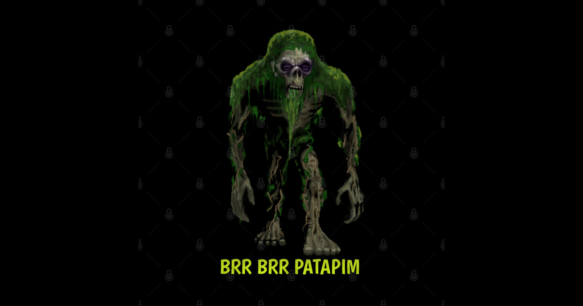 Brr Brr Patapim italian brainrot zombie verse original my Digital ...