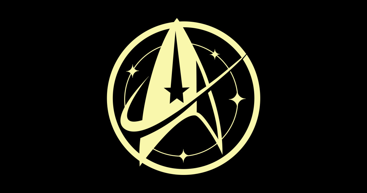 U.S.S. DISCOVERY UFP LOGO - Startrek Logo - Pin | TeePublic