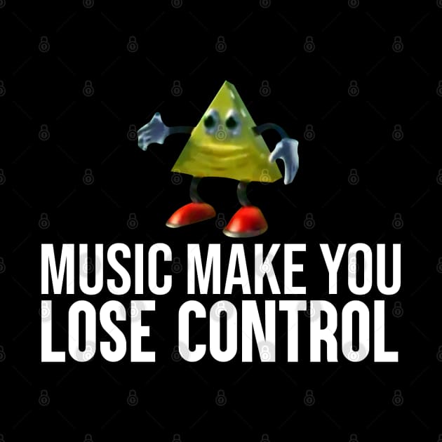 Dancing Triangle Meme: Music Make You Lose Control - Meme - Pin | TeePublic