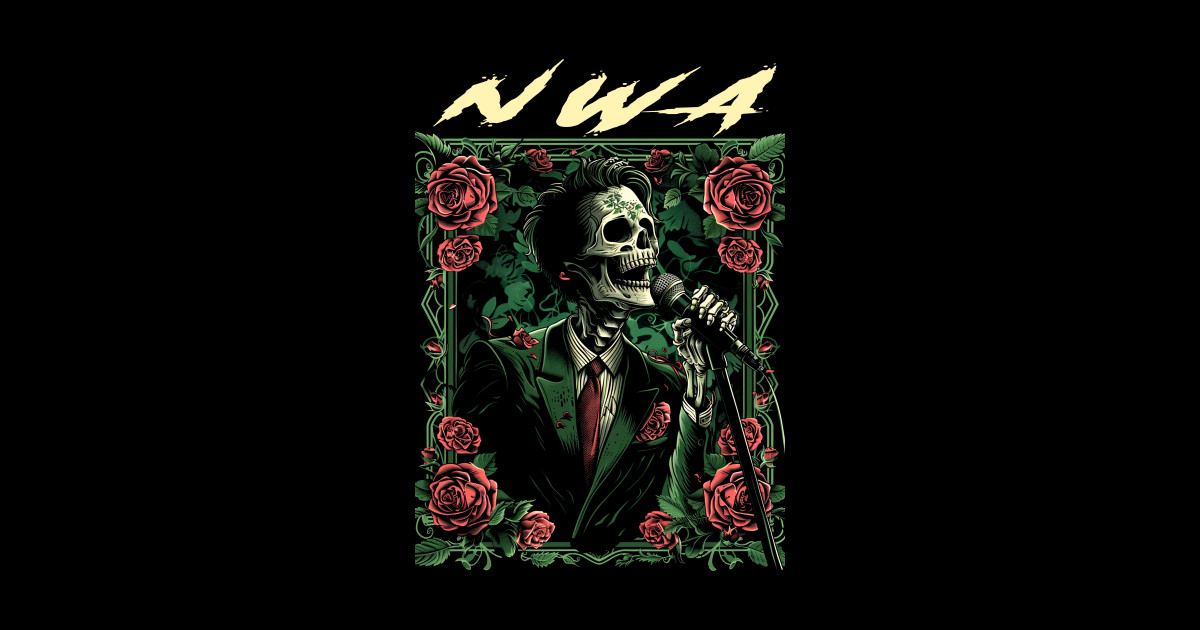 N.W.A FAN ART - Nwa Fan Art - Sticker | TeePublic