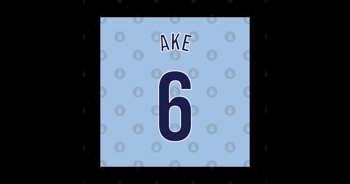 Ake 6 Home Kit - 22/23 Season - Nathan Ake - Magnet | TeePublic