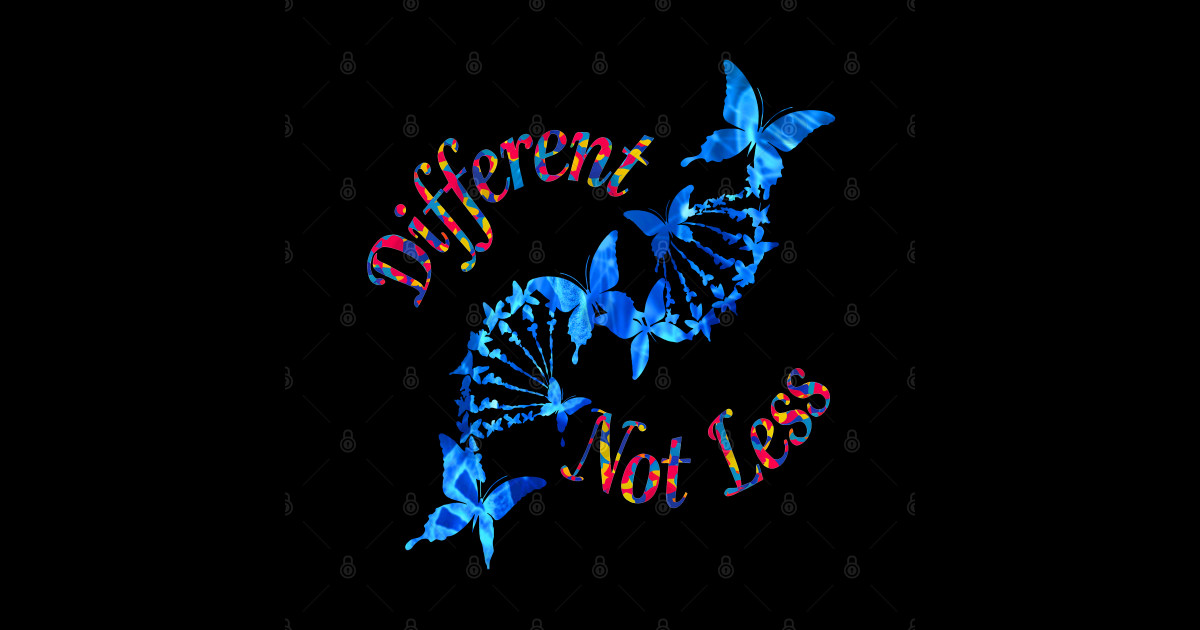 Neurodiversity Awareness Different Not Less - Neurodiversity Awareness ...