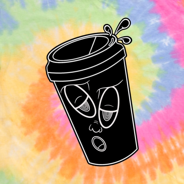 Trippy Coffee Funky Art - Funky - T-Shirt | TeePublic