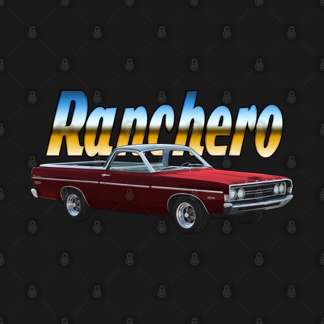 1968 Ford Ranchero 1969 - 1968 Ford Ranchero - T-Shirt | TeePublic