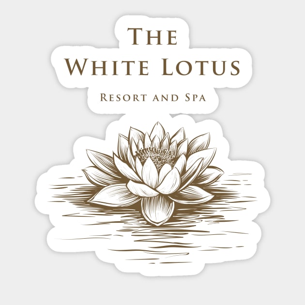 The White Lotus Series - The White Lotus - Sticker | TeePublic