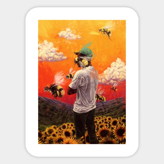 Flower Boy - Tyler The Creator - Sticker | TeePublic
