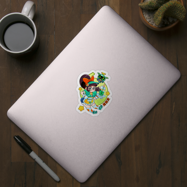 Honeydew Mei (Overwatch Fanart) - Mei - Sticker | TeePublic