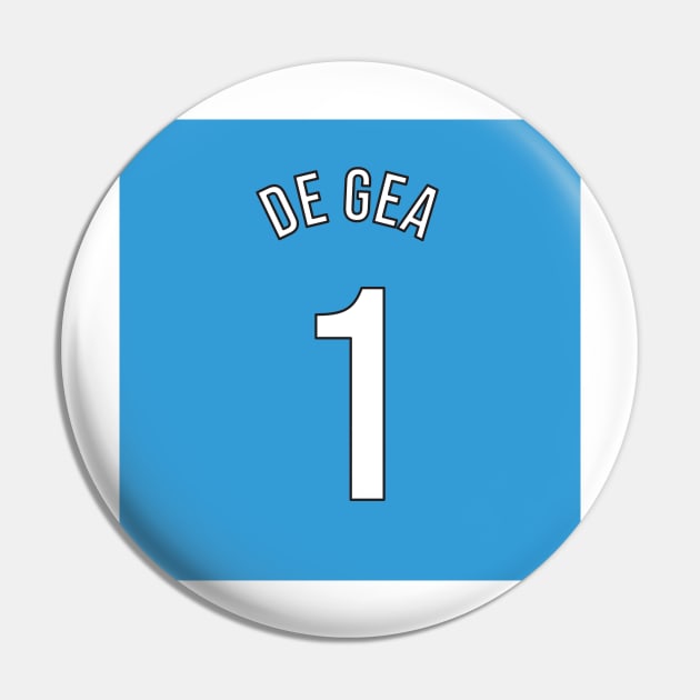 De Gea Home Kit - 22/23 Season - David De Gea - Pin | TeePublic