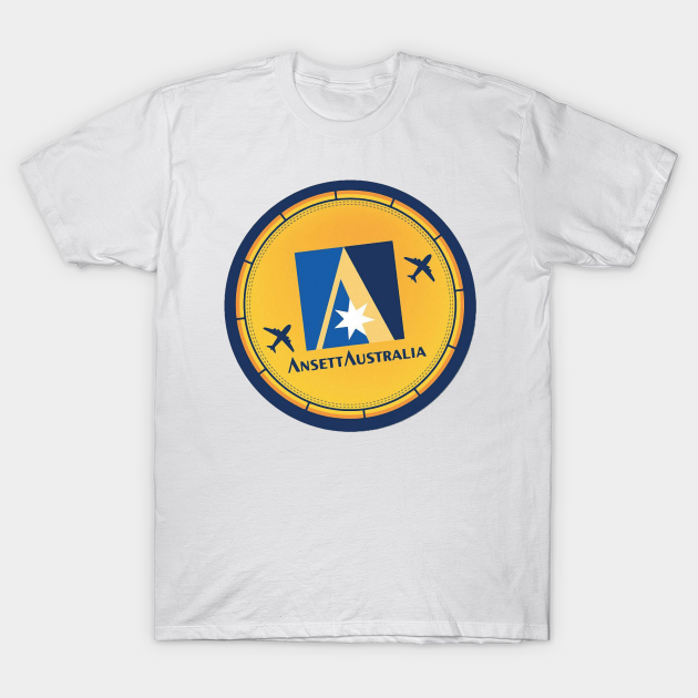 Ansett Australia Airline Retro Logo - Airline - T-Shirt | TeePublic