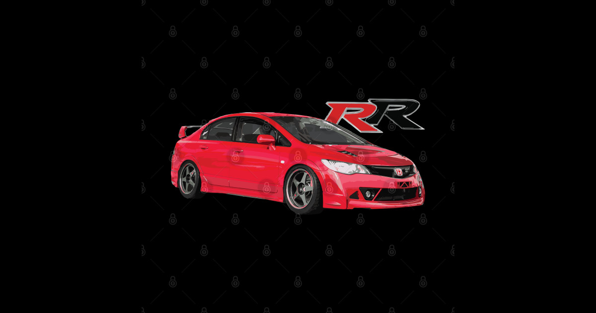 TYPE RR FD2 sedan JDM Regamaster Desmond Super Red - Civic Type R ...