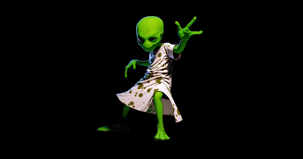 Alien - Choke Force - Alien Ufo - Sticker | TeePublic