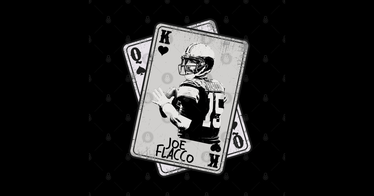 Retro Joe Flacco Card Style - Joe Flacco - Sticker | TeePublic