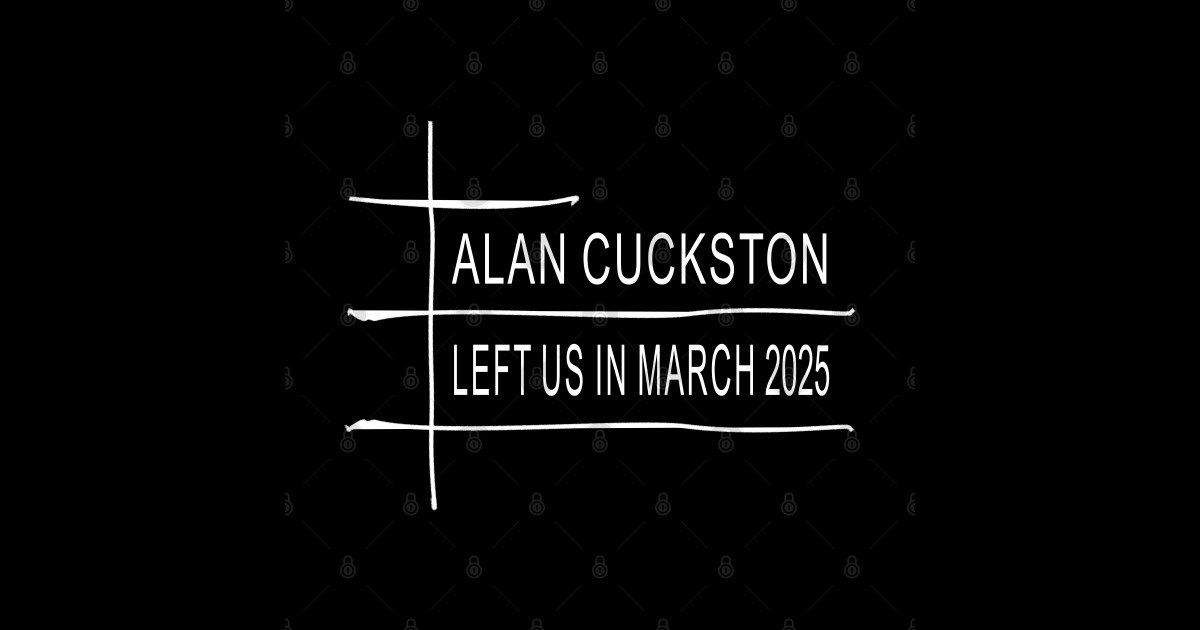 Alan Cuckston 7/4/26 Music D5183 - Alan Cuckston - Sticker | TeePublic