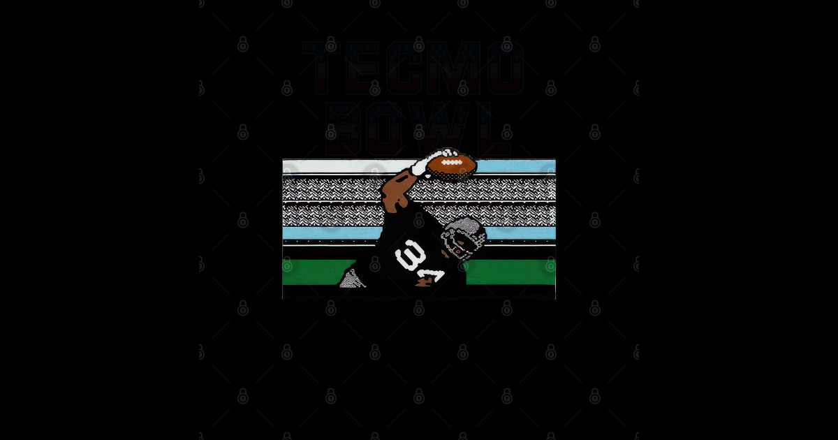 Tecmo Bowl Touchdown Bo Jackson - Tecmo Bowl Bo Jackson - Sticker ...