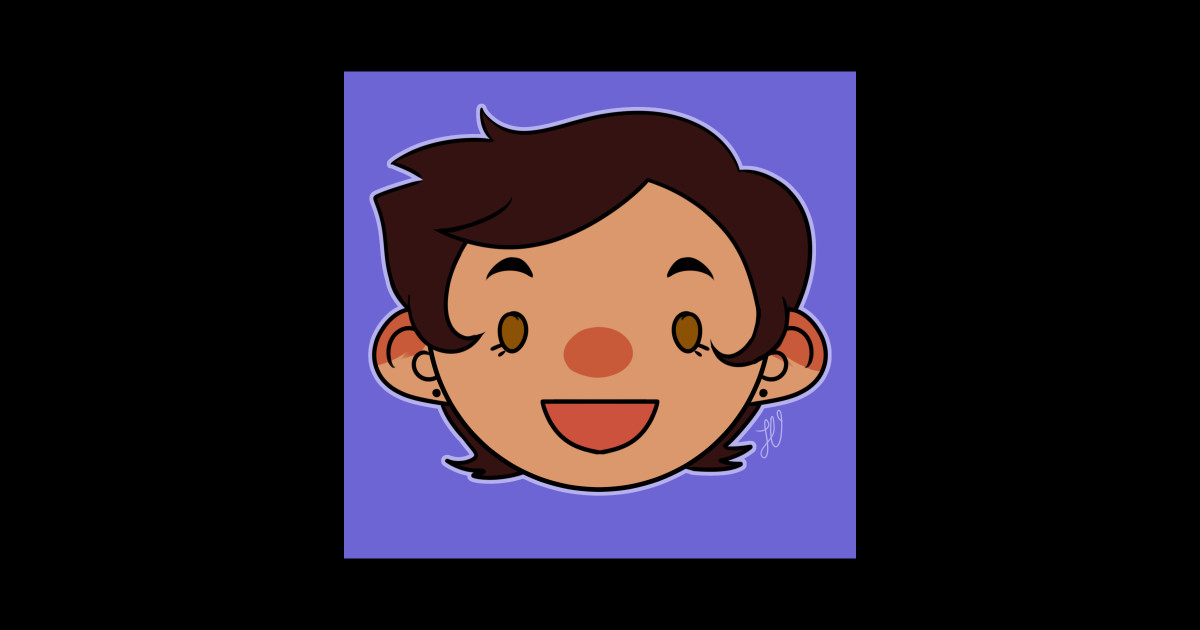 Luz Face - The Owl House - Sticker | TeePublic