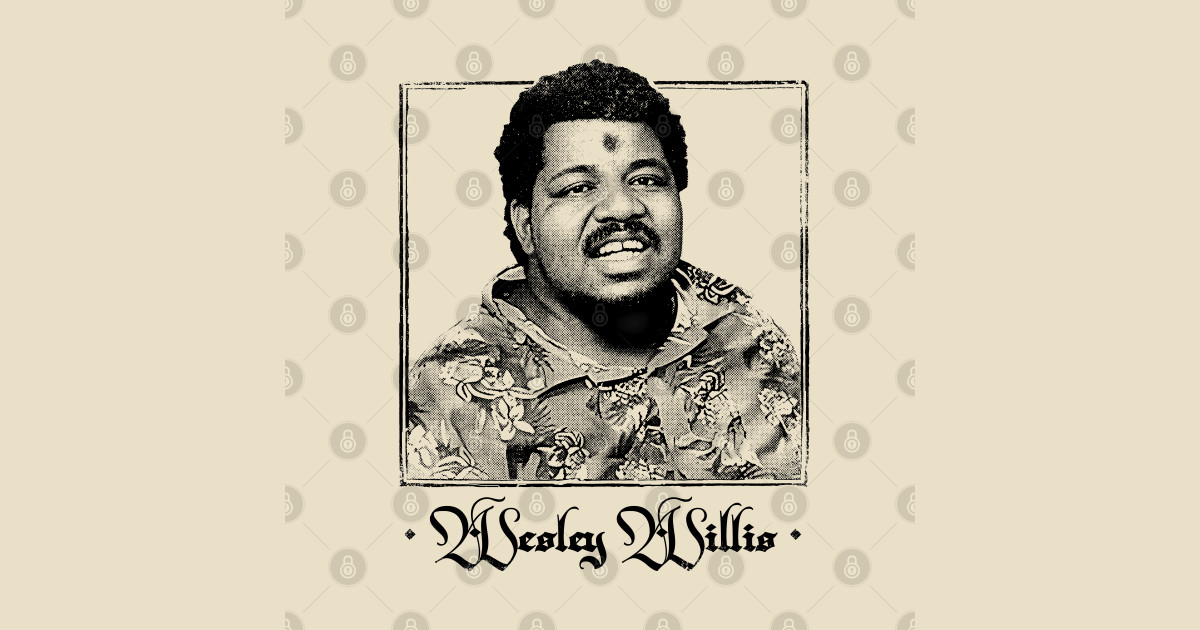Wesley Willis / Original Retro Style Design - Wesley Willis - T-Shirt ...