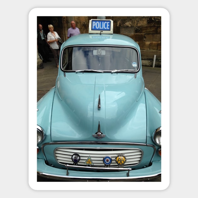 Old Police Car - Car - Sticker | TeePublic