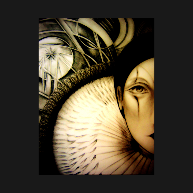 celestial deco pierrot by Jacqueline Mcculloch, House of Harlequin ...