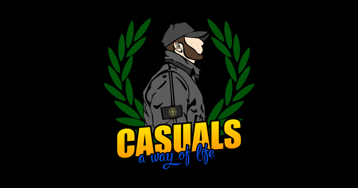 Casuals Hooligans - Casuals Hooligans - Sticker | TeePublic