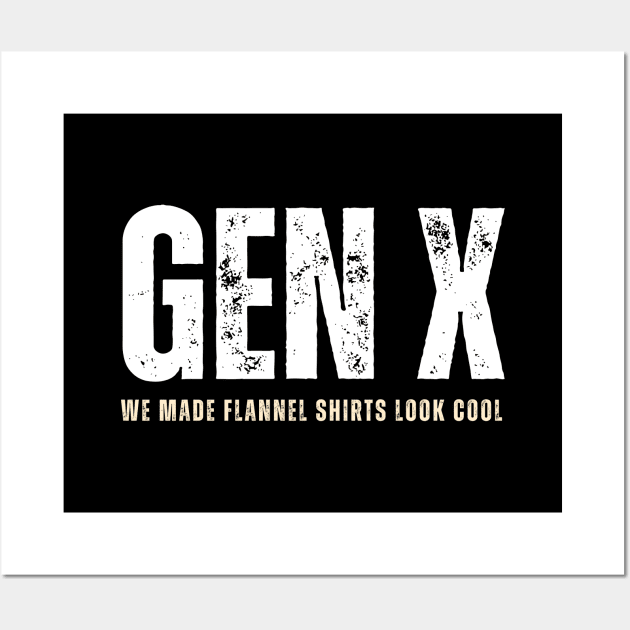 Gen X Retro Vibes Design for True Generation Xers - Gen Xers - Posters ...