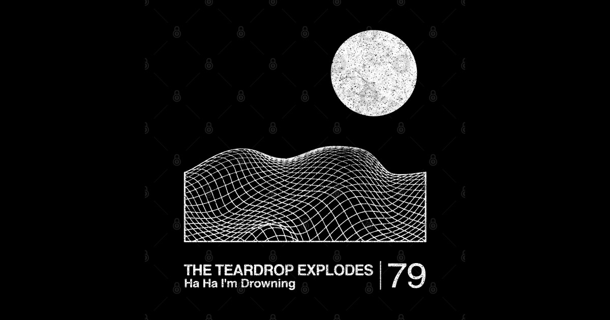 The Teardrop Explodes / Minimalist Graphic Artwork Design - The ...