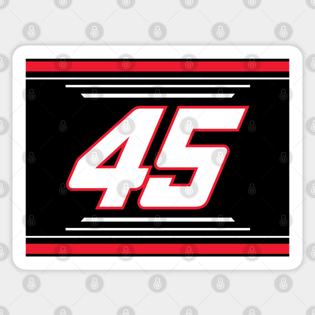 Tyler Reddick #45 2024 NASCAR Design - Tyler Reddick - Sticker | TeePublic