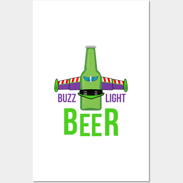 BUZZ LIGHT BEER - Buzz Light Beer - Posters and Art Prints | TeePublic