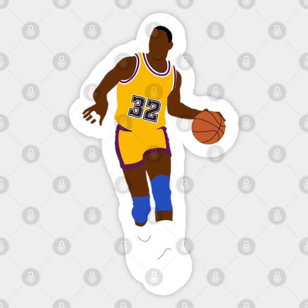 Magic Johnson - Magic Johnson - Sticker | TeePublic