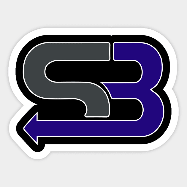 Step Back Logo - Step Back - Sticker | TeePublic