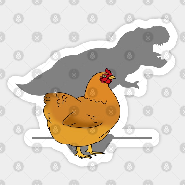 T-rex Chicken - Birb Memes - Sticker | TeePublic